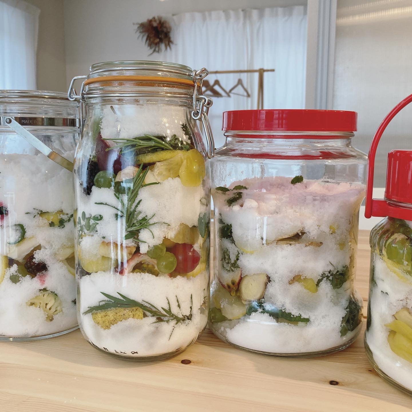 【report】夏のフルーツとハーブで作る酵素シロップ講座 (追加日程) - ametsuchi